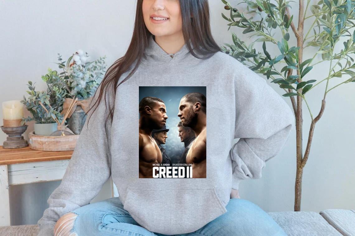 Creed 2 Boxing Drama Hoodie Adonis Creed Movie Scene Tribute, for men ...