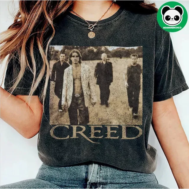 Creed 2024 Tour Shirt, Rock Band Creed Graphic Shirt AN34048 - Walmart.com