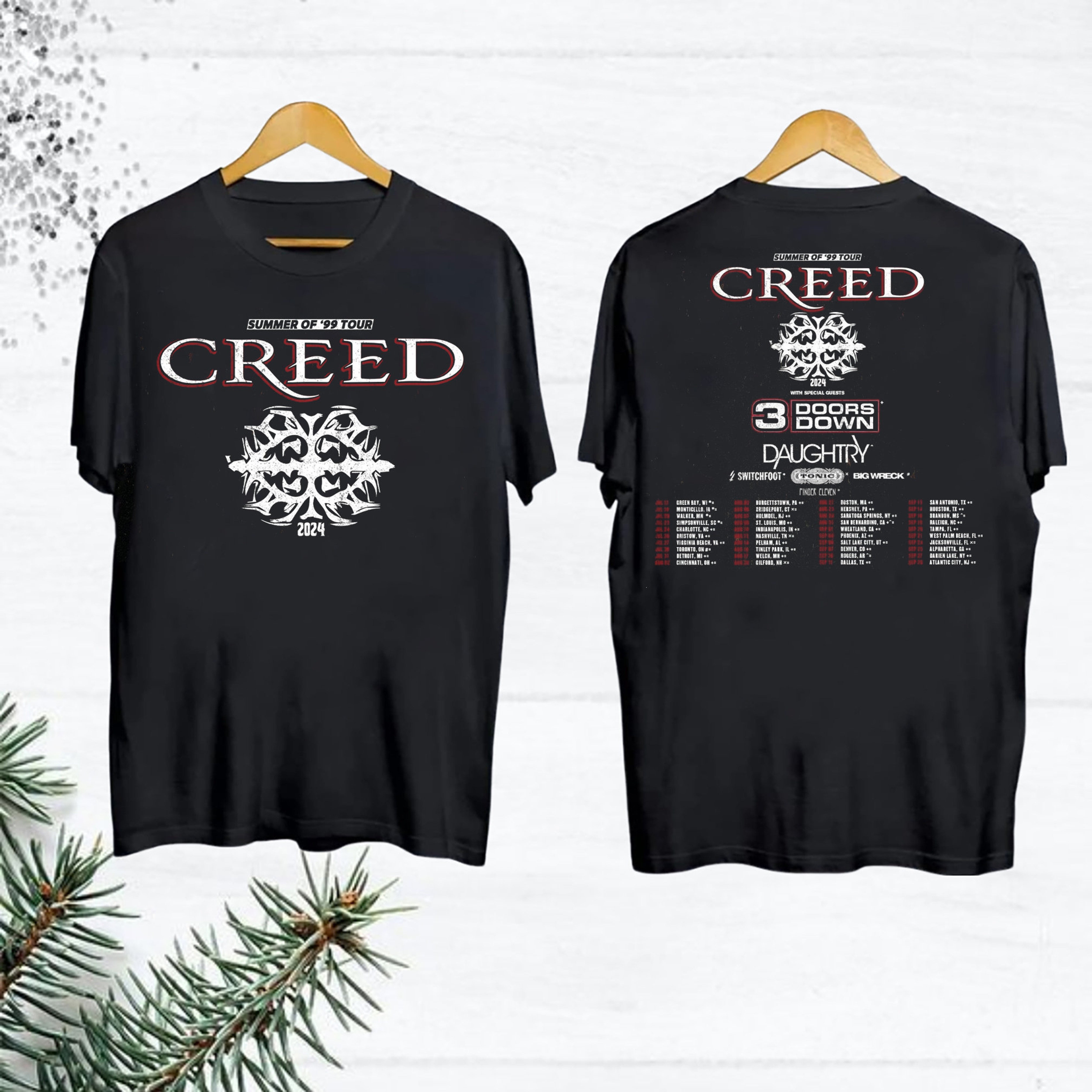 Creed Band 2024 Tour Summer of ’99 Tour Shirt, Creed Band Fan Gift ... Creed Band 2024 Tour Summer of ’99 Tour Shirt, Creed Band Fan Gift ...