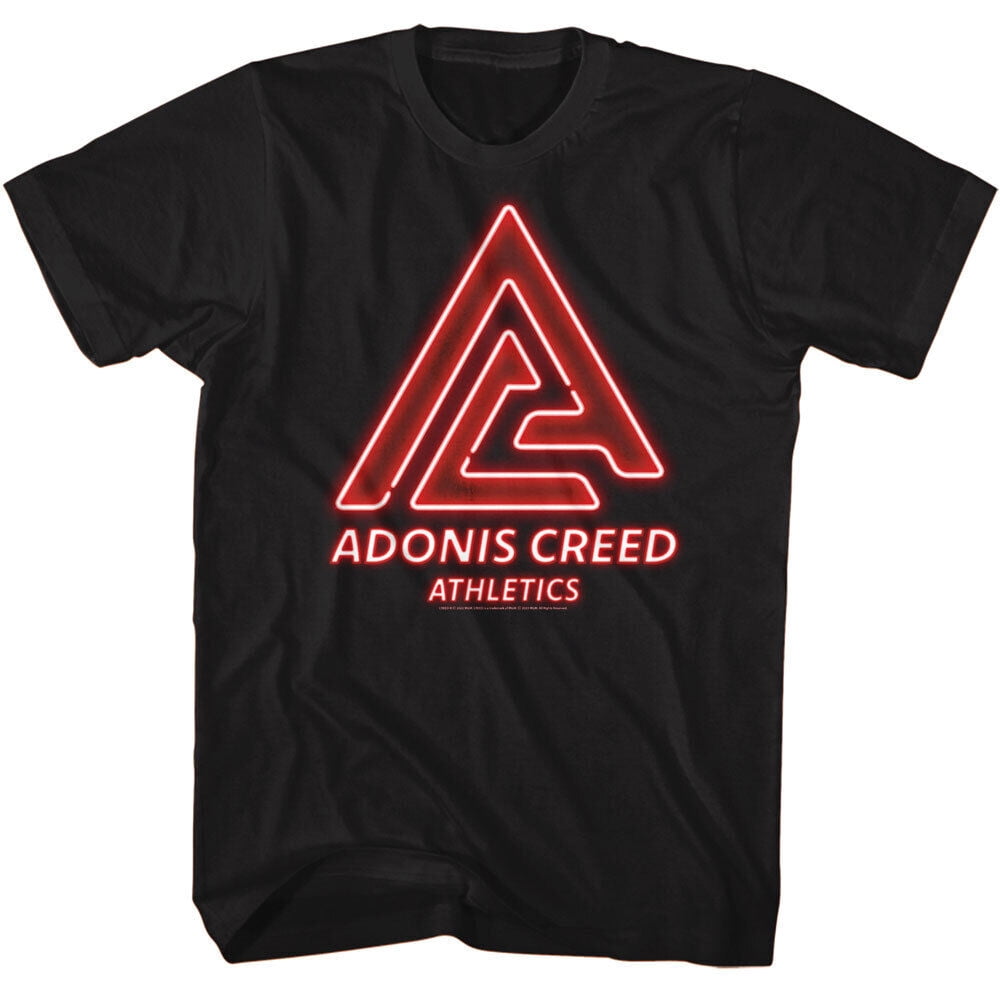 Creed Boxing Movie Adonis Creed Athletics Neon Sign Logo Men's T Shirt ...