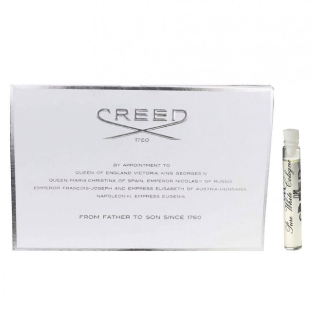 Creed CREED5000203 0.08 oz Creed Pure White Cologne Eau De Parfum Vial ...