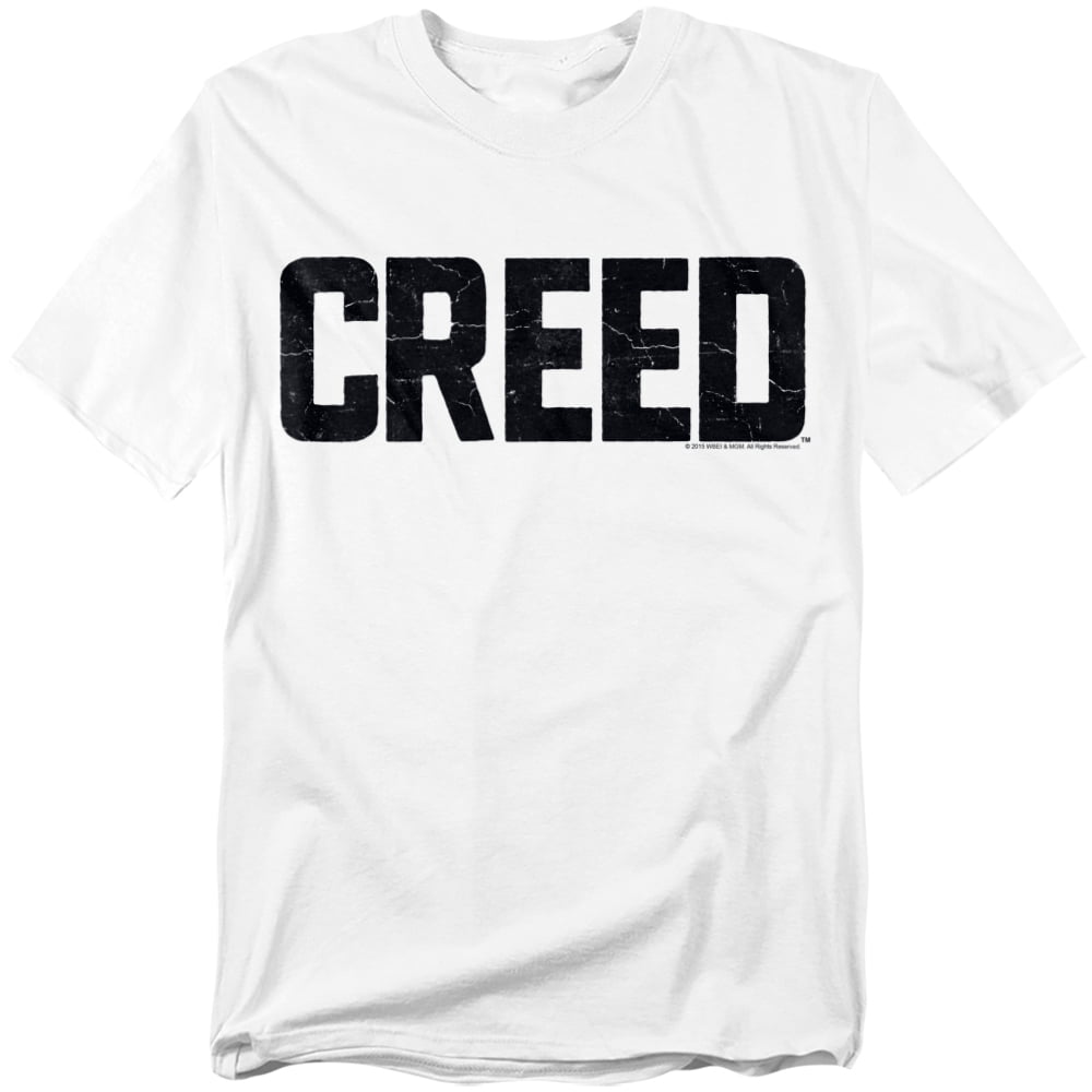 Creed T-Shirt Cracked Logo Unisex Graphic Tee For Men & Women White ...