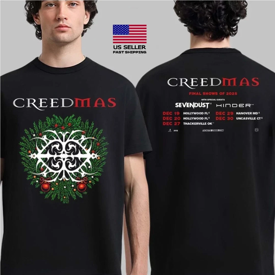 Creed Creedmas 2025 Final Shows Of 2025 Christmas On December Schedule ...