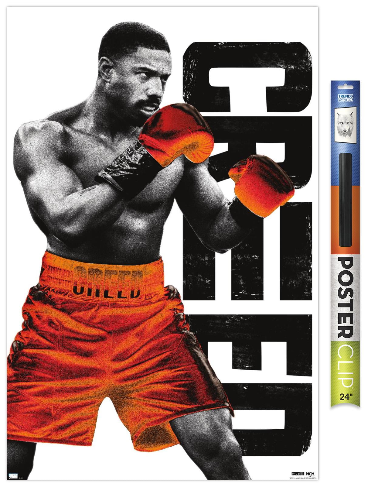 Creed III - Adonis Black and White Wall Poster, 22.375" x 34" - Walmart.com