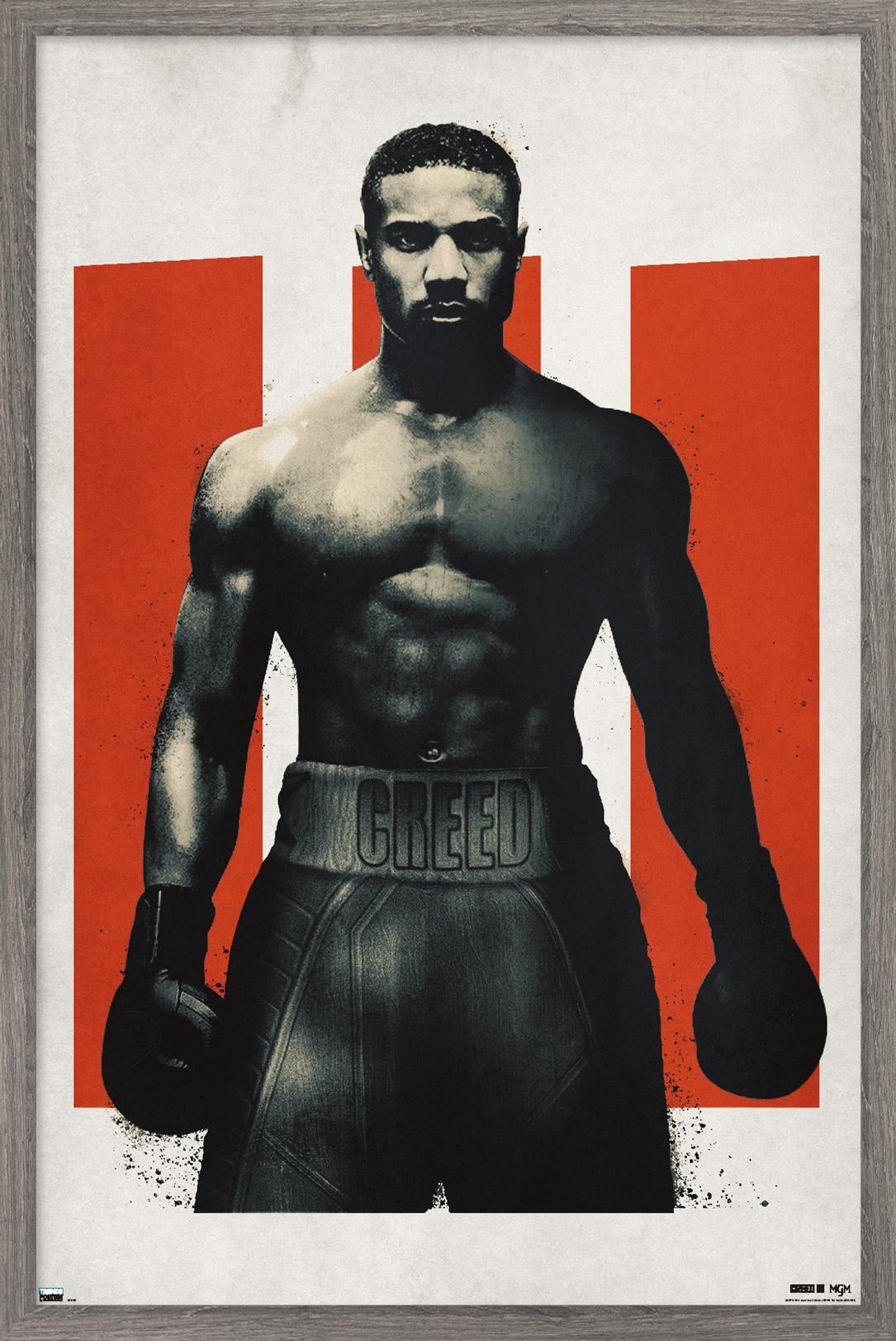 Creed III - Adonis Fight Wall Poster, 14.725" x 22.375" Framed ...