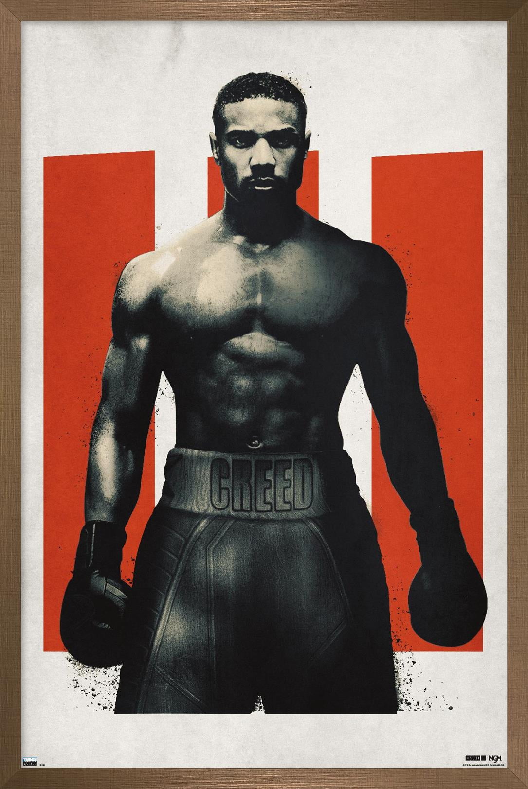 Creed III - Adonis Fight Wall Poster, 14.725" x 22.375" Framed ...