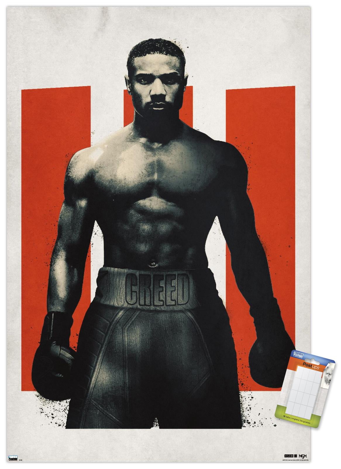 Creed III - Adonis Fight Wall Poster, 14.725" x 22.375" - Walmart.com