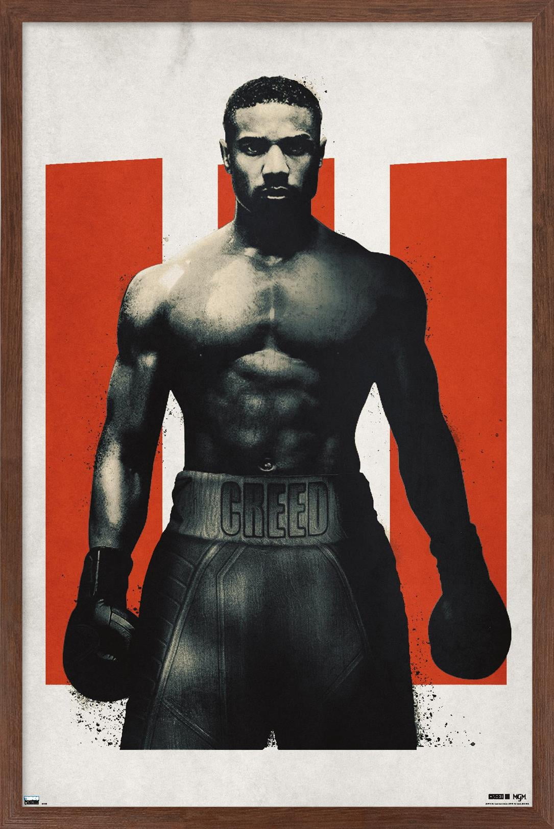 Creed III - Adonis Fight Wall Poster, 22.375" x 34" Framed - Walmart.com