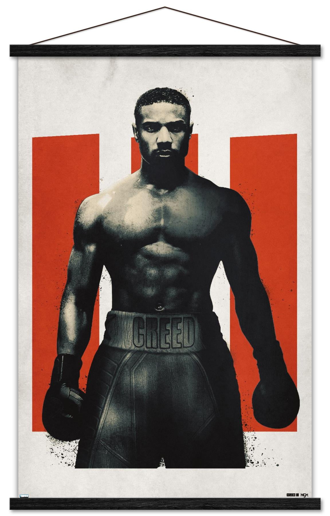 Creed III - Adonis Fight Wall Poster with Magnetic Frame, 22.375" x 34 ...