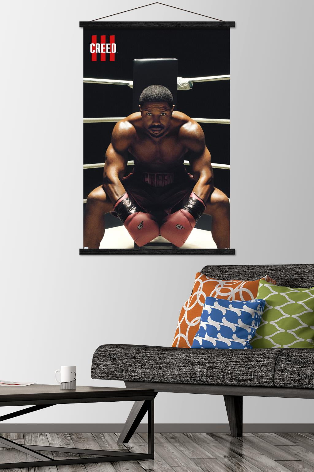 Creed III - Adonis One Sheet Wall Poster with Magnetic Frame, 22.375" x ...