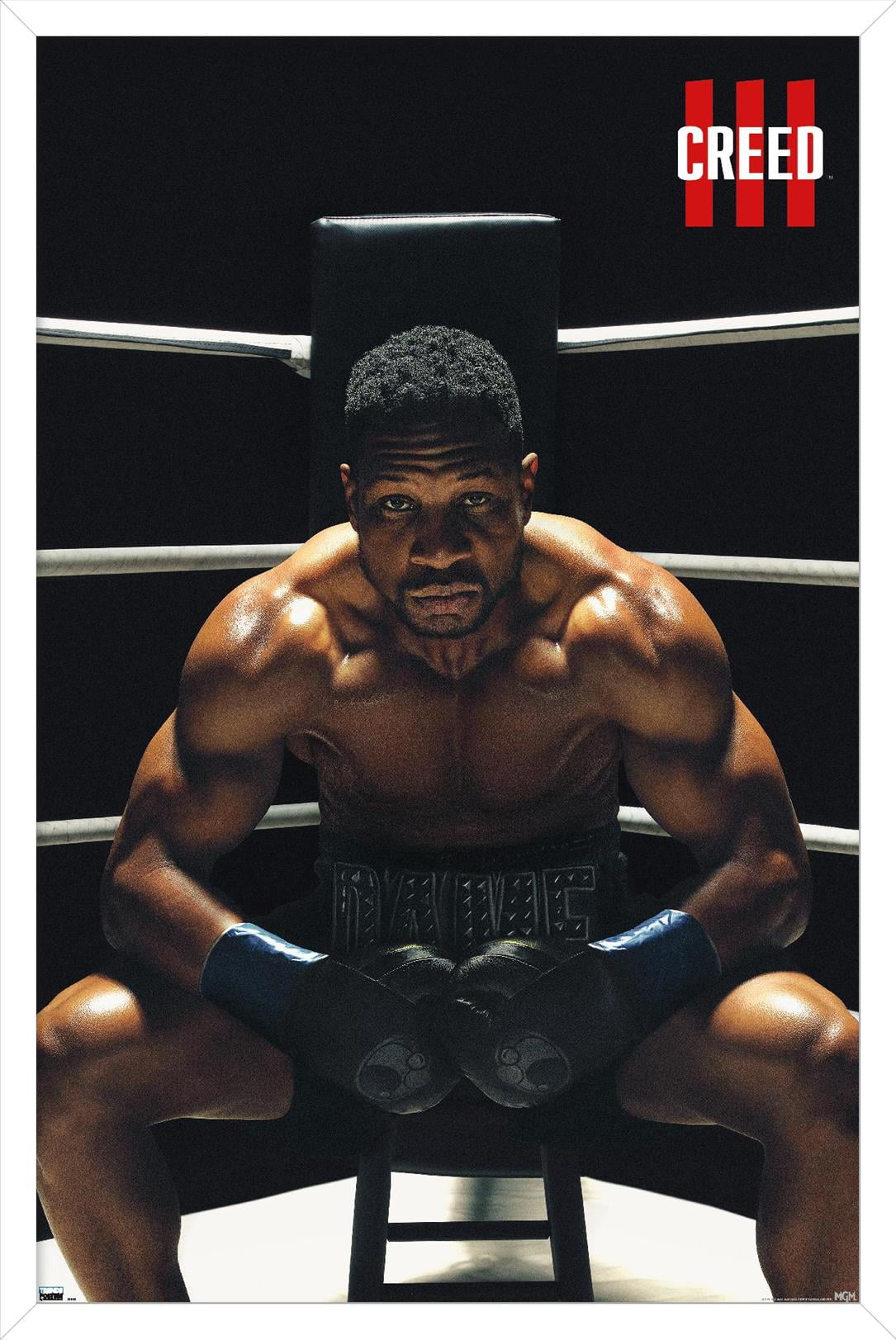 Creed III - Damian One Sheet Wall Poster, 14.725" x 22.375" Framed ...