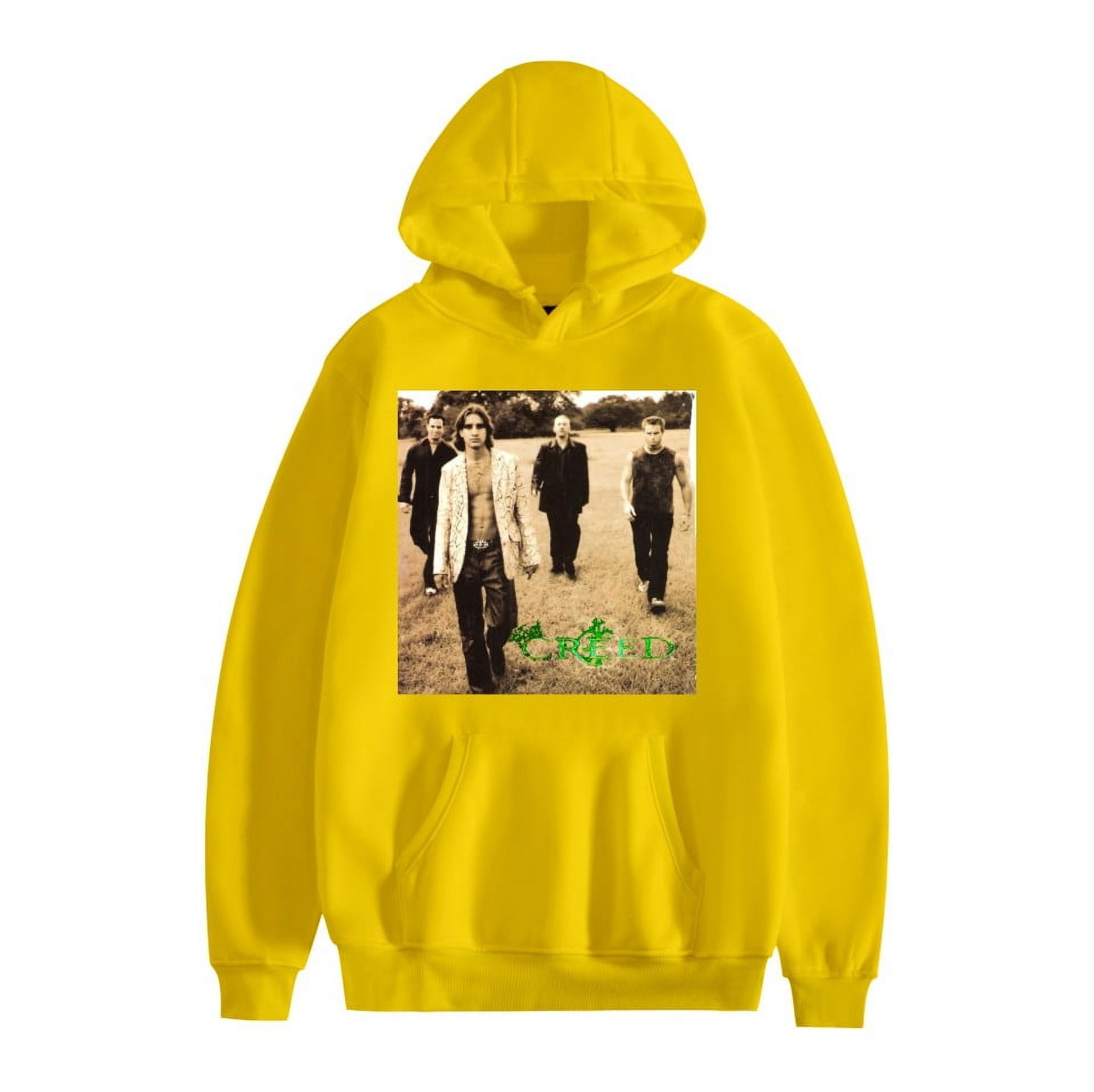 Creed Inspired Unisex Hoodie Long Sleeve Pullover Vintage Graphic Print ...