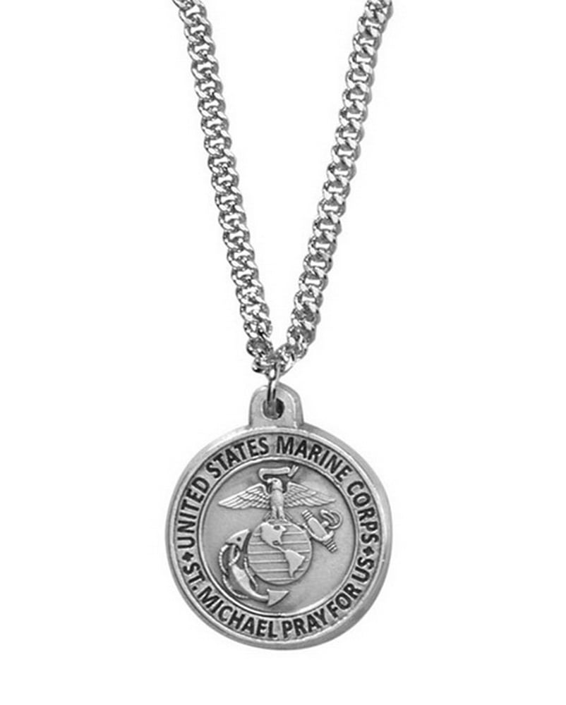 Creed SO243MC Marine Corps Heritage Medal With 20" Chain - Walmart.com