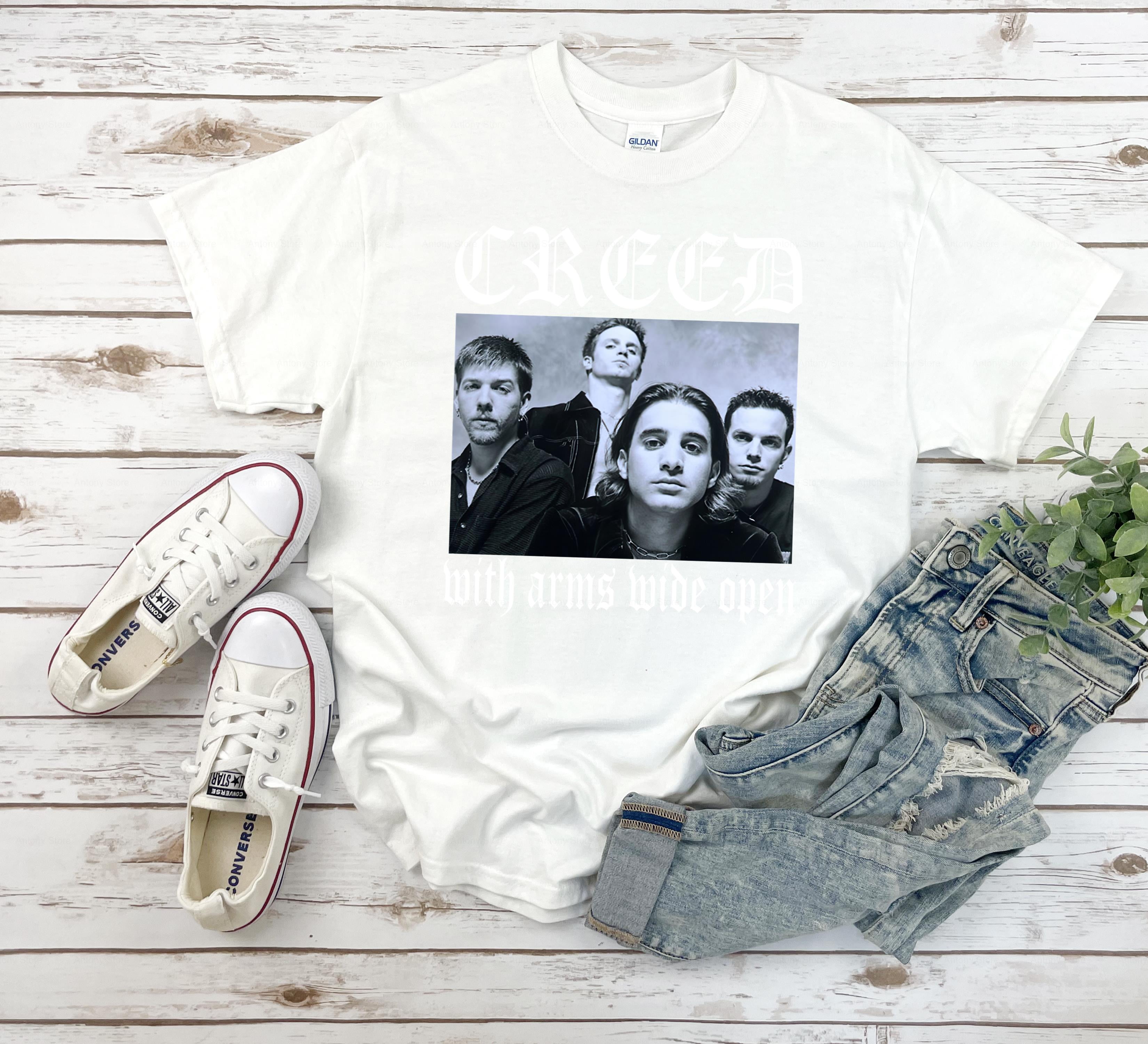 Creed The Summer Of 99 Tour 2024 With Arms Wide Open T-Shirtunisex up ...