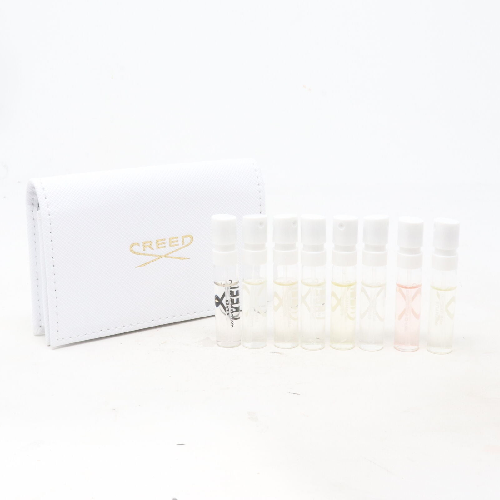 Creed Women's Leather Sample Wallet Eau De Parfum 8 Pcs Set - Walmart.com