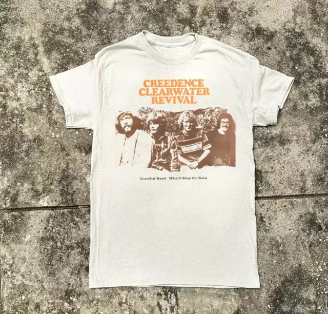 Creedence Clearwater Revival Band Collection Album S to 5XL T-shirt ...