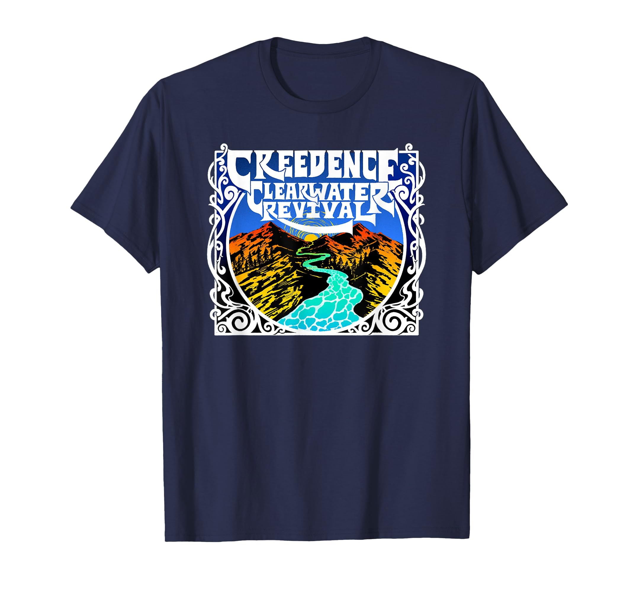Creedence Clearwater Revival River T Shirt Design Shirt, Size 4Xl, Tee ...