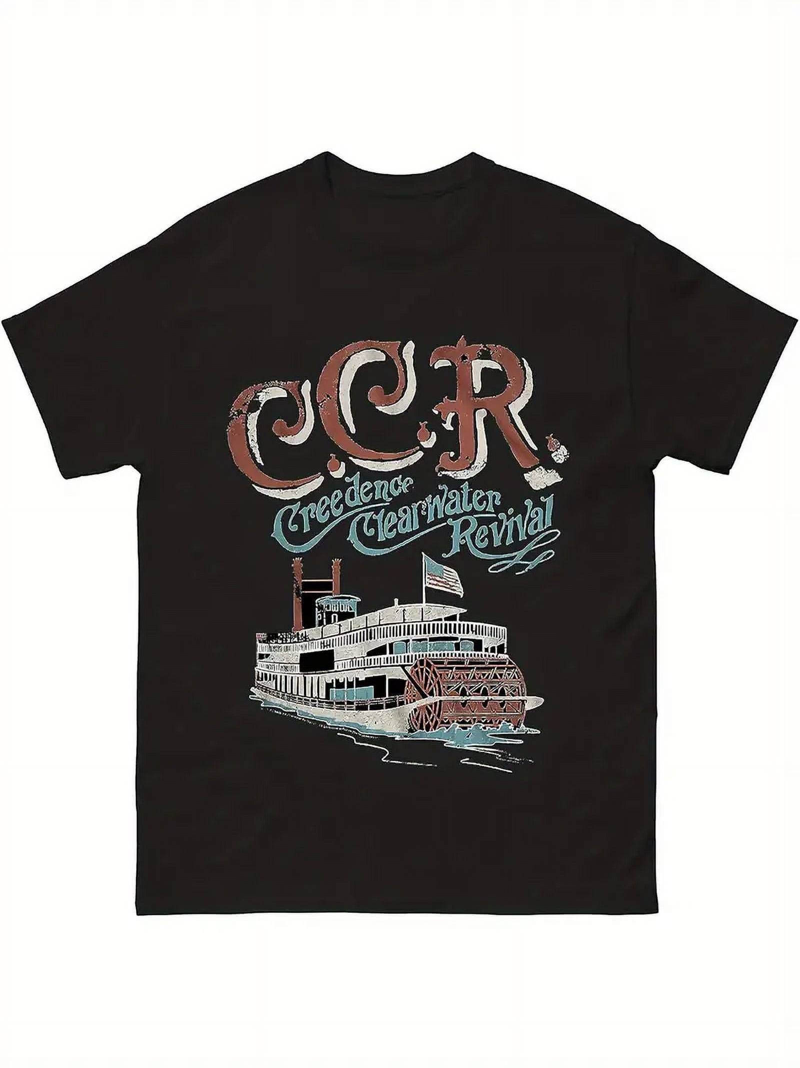 Creedence Clearwater Revival Tshirt for Youth Man Vintage Tee Shirt ...