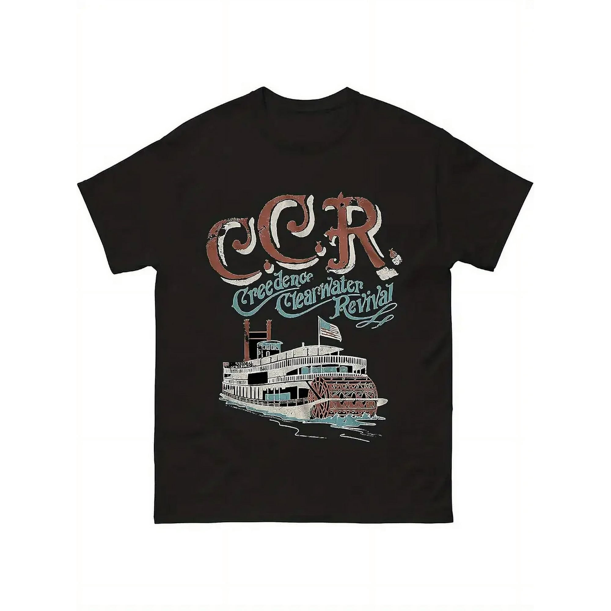 Creedence Clearwater Revival Tshirt for Youth Man Vintage Tee Shirt ...