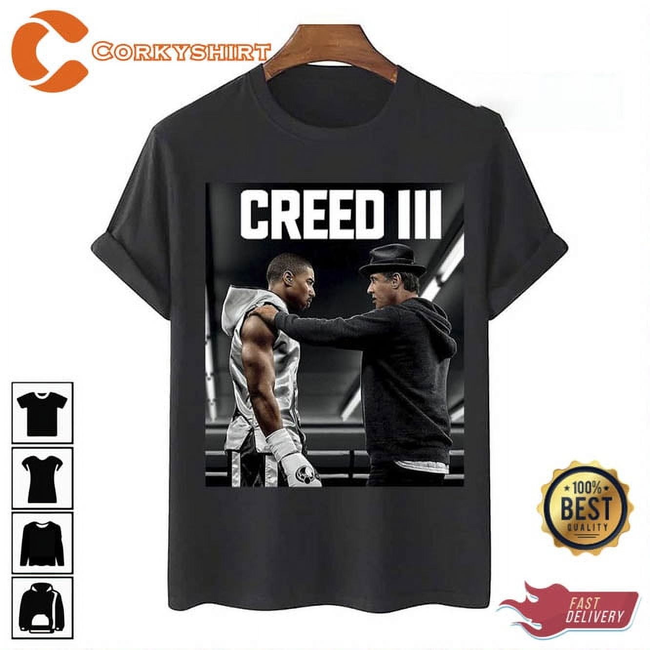 Creeds 3 Movie Design Boxing Unisex T-shirt - Walmart.com