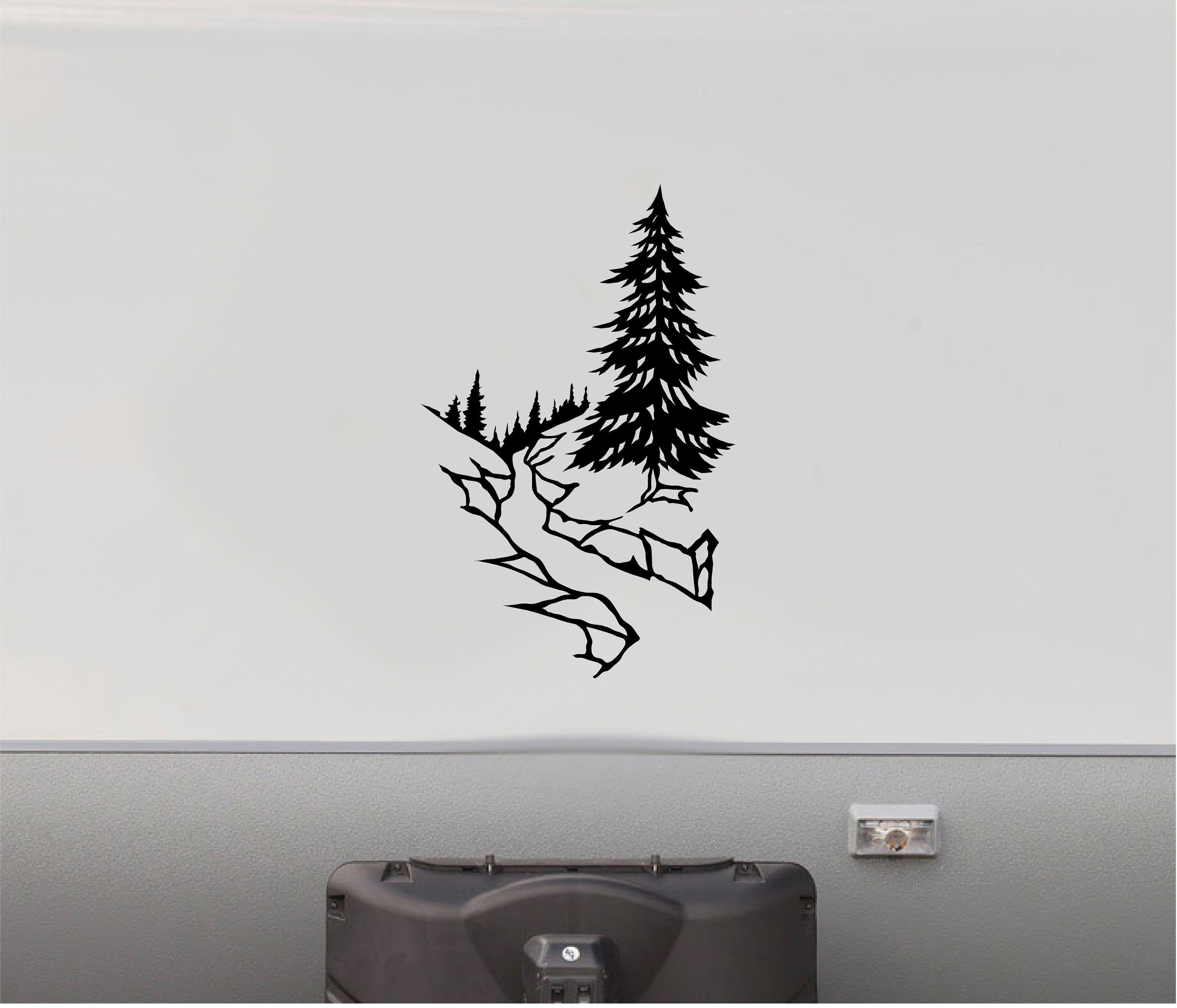 Creek Trees RV Camper Replacement Decal Scene Trailer Stickers TTC01 ...