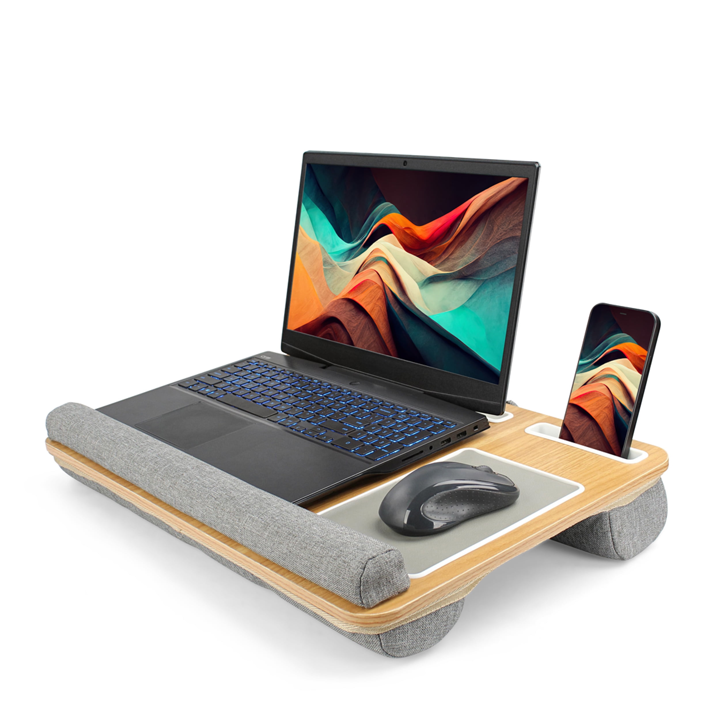 Creekview Home Emporium 21in Wide Laptop Pillow Lap Desk for Laptop and ...