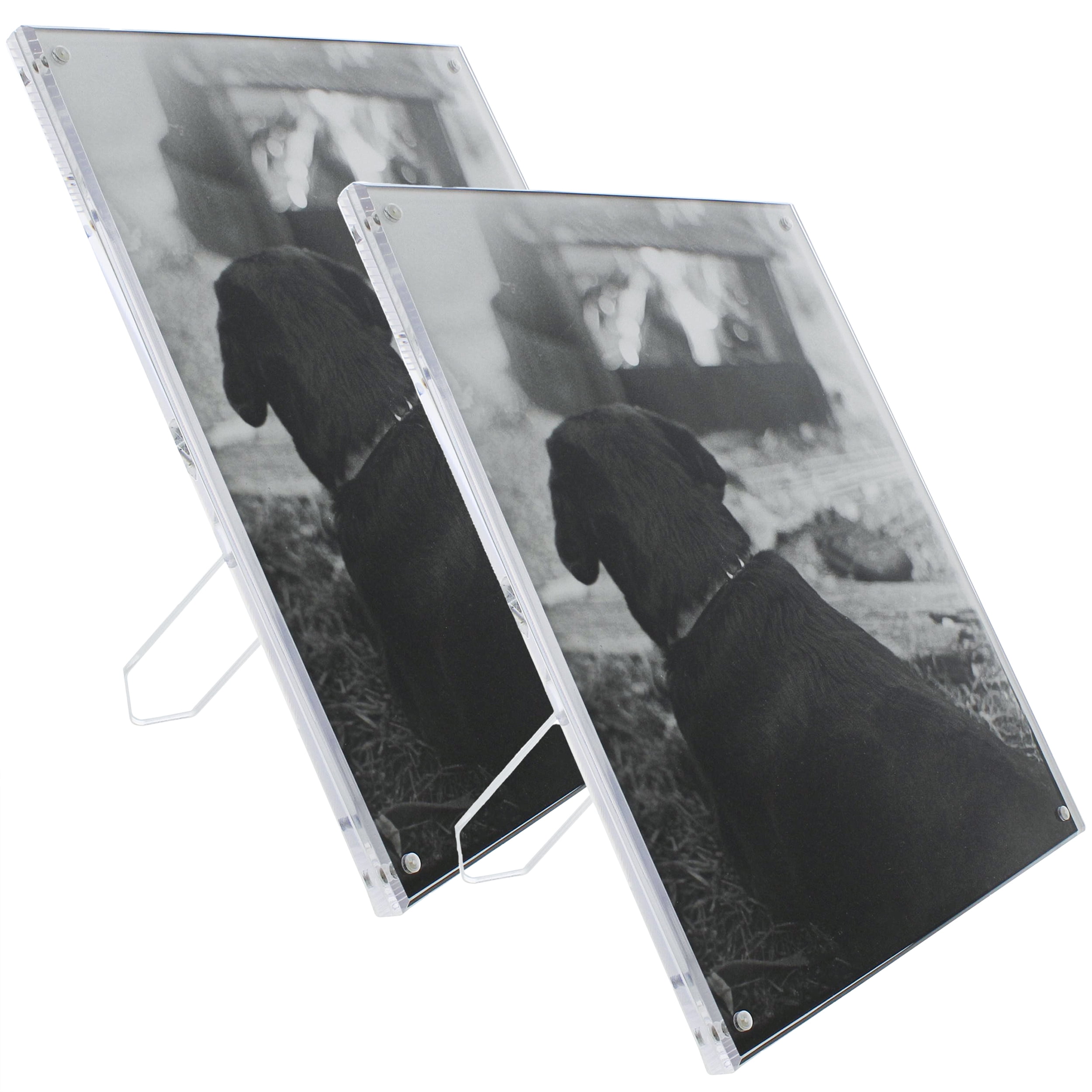 Creekview Home Emporium 8x10in Photo Size 2-Pack Clear Acrylic Picture ...