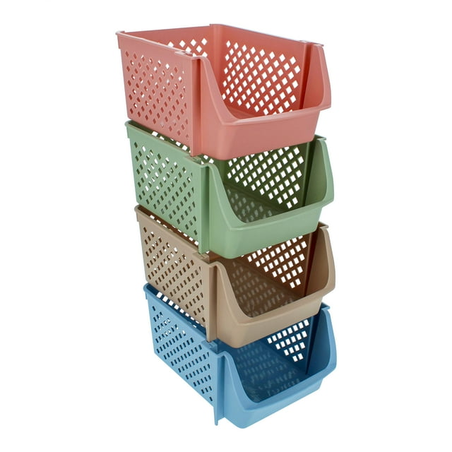 Creekview Home Emporium Large Multipurpose Stackable Storage Bins, 28in ...