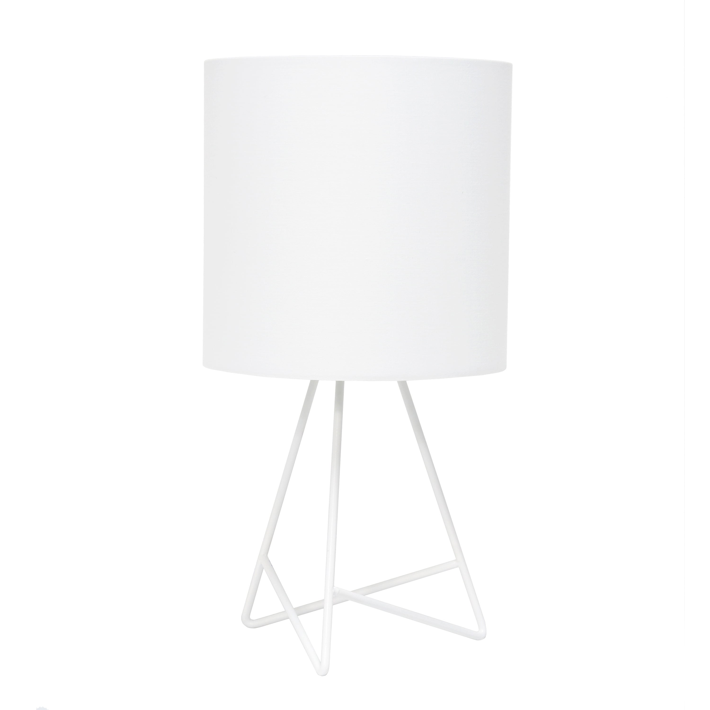 Creekwood Home Glamora 14" Modern Chic Wire Table Lamp, for Living Room ...