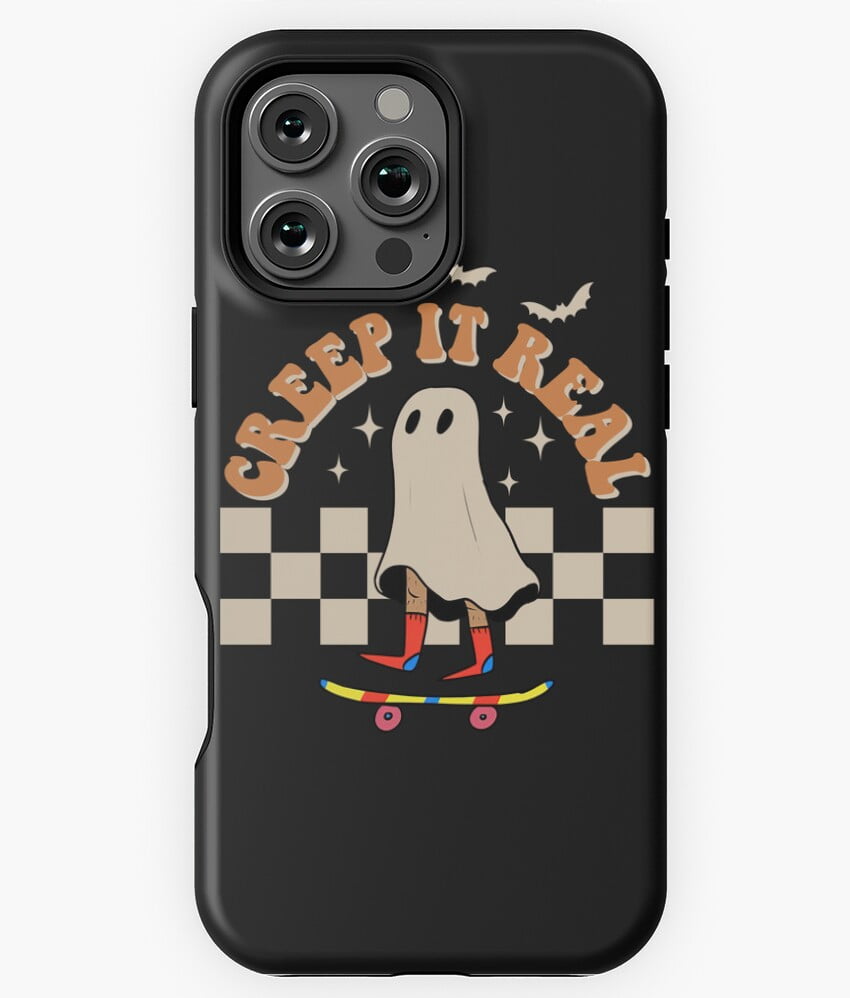 Creep It Real Ghost Vintage Skateboarding Ghost Halloween M18584 Phone ...