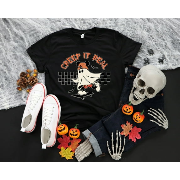 Creep It Real Shirt Halloween Shirt Funny Halloween Shirt Spooky Season ...