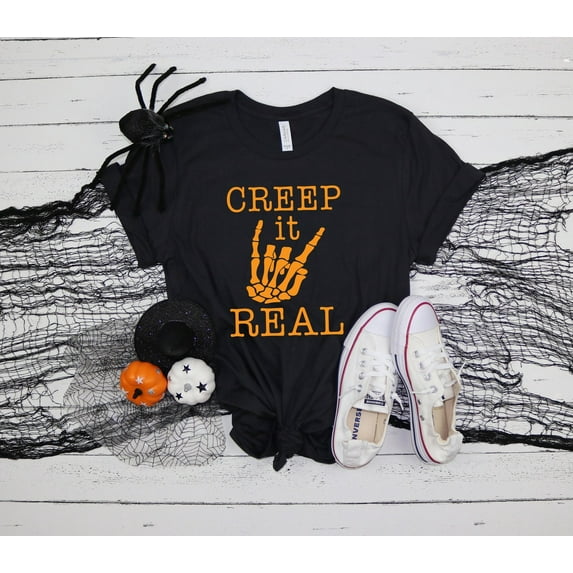 Creep It Real Shirt, Shirts, 2020 Shirt, Creepy Shirt, Outfits, Funny ...