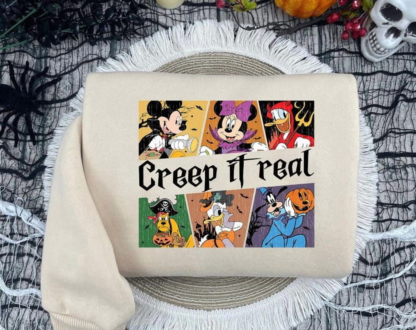 Creep It Real Shirt, T-Shirt, Spooky Season Sweatshirt, Fall Outfit ...