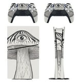 Creep Mushroom Console Skin Bundle for PS5 Pro Slim Disc & Digital ...