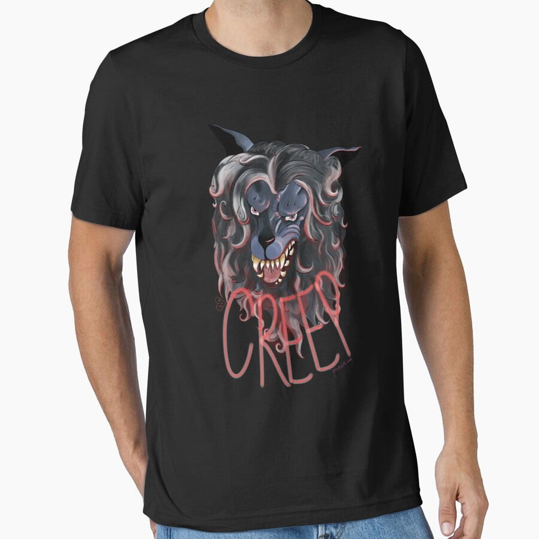 Creep Peachfuzz Werewolf Mask Found Footage Graphic H38369 T-Shirt, for ...