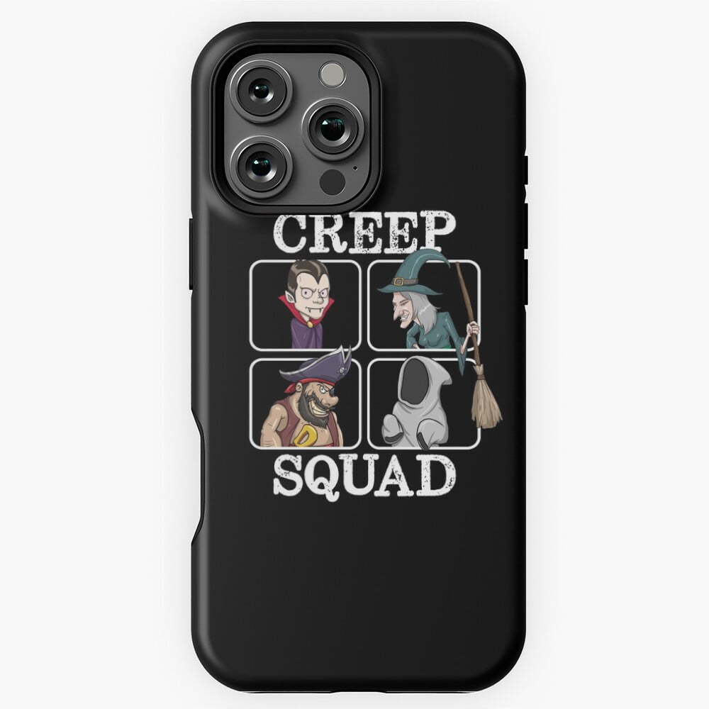 Creep Squad Vampire Ghost Pirate Phone Case for iPhone 16 15 14 13 12 ...