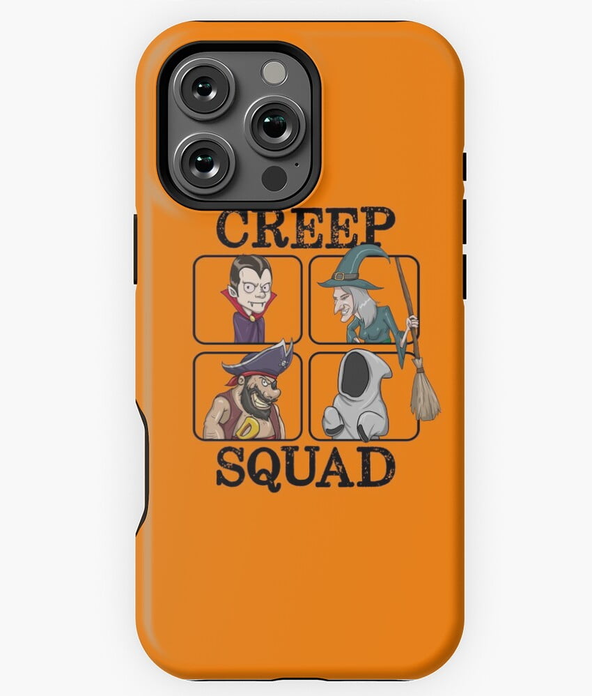 Creep Squad Vampire Witch Ghost M10373 Phone case for iPhone 11 to 16 ...