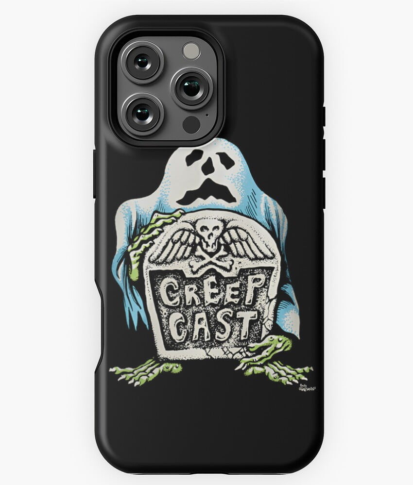 Creepcast Merch Horror Phone Case for iPhone 16 15 14 13 12 11 Pro Max ...