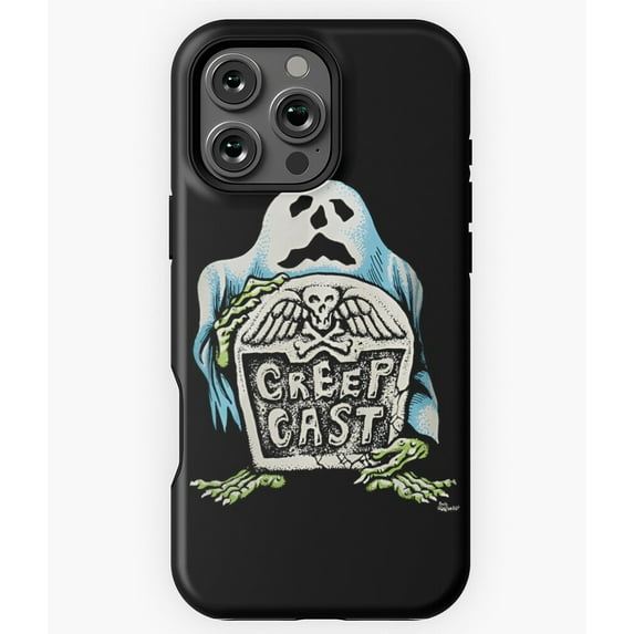 Creepcast Merch Horror Phone Case for iPhone 16 15 14 13 12 11 Pro Max ...
