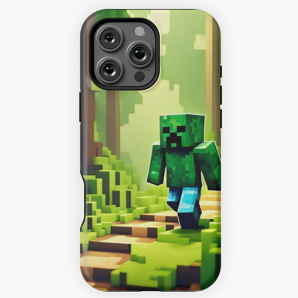 Creeper At Heart Gamer Stroll Art Phone Case for iPhone 16 15 14 13 12 ...