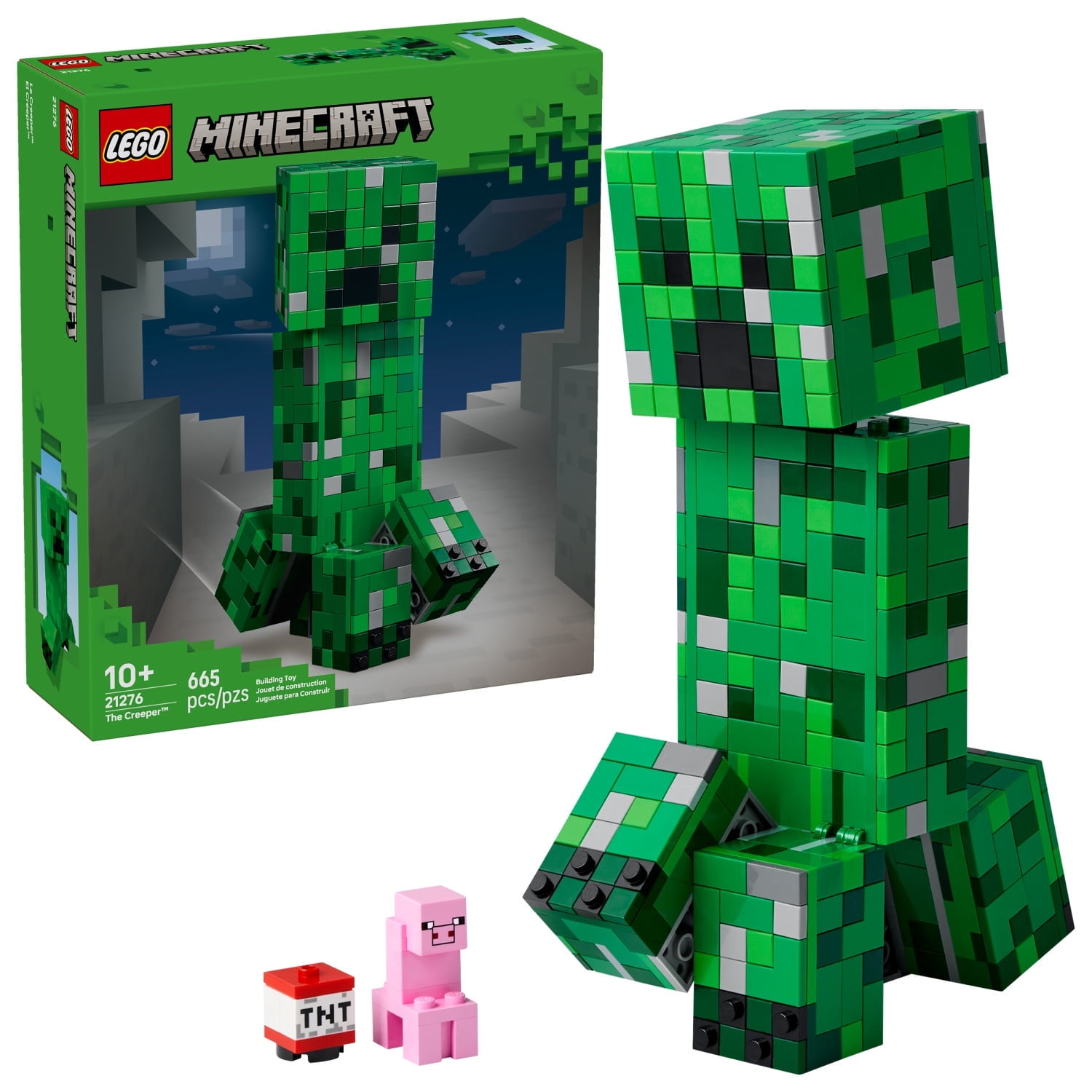 The Creeper Kids Toy - Minecraft Toy for Gaming Fans - Room Decor for ...