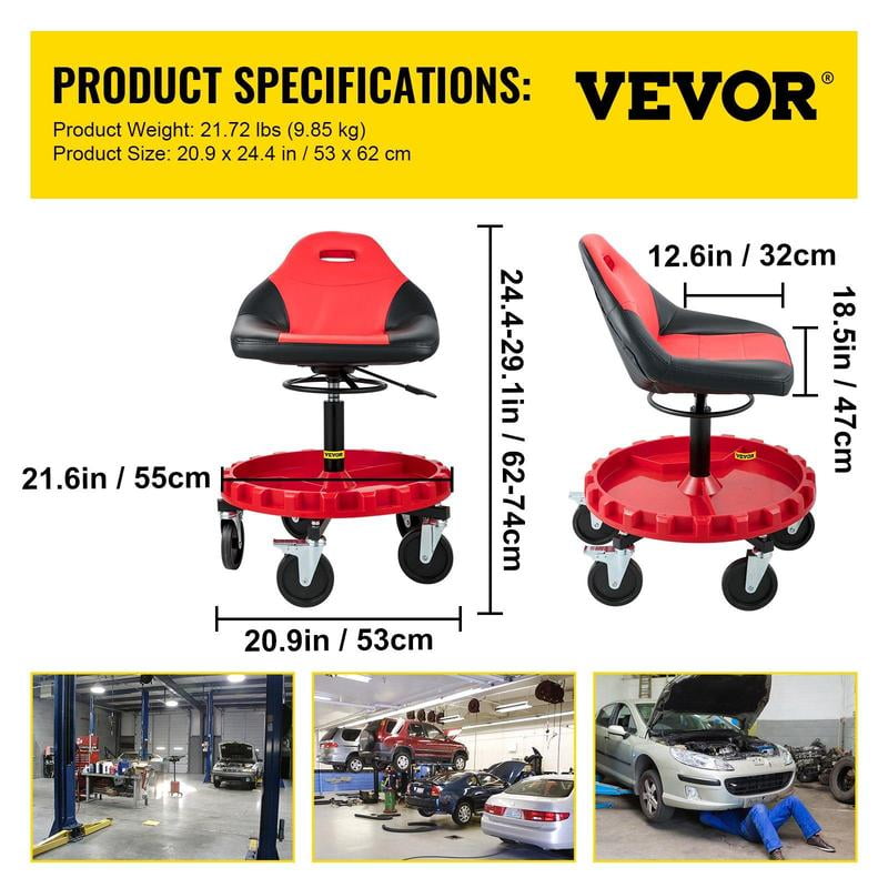 Creeper Seat Rolling Chair, Adjustable Chair, Various specifications ...