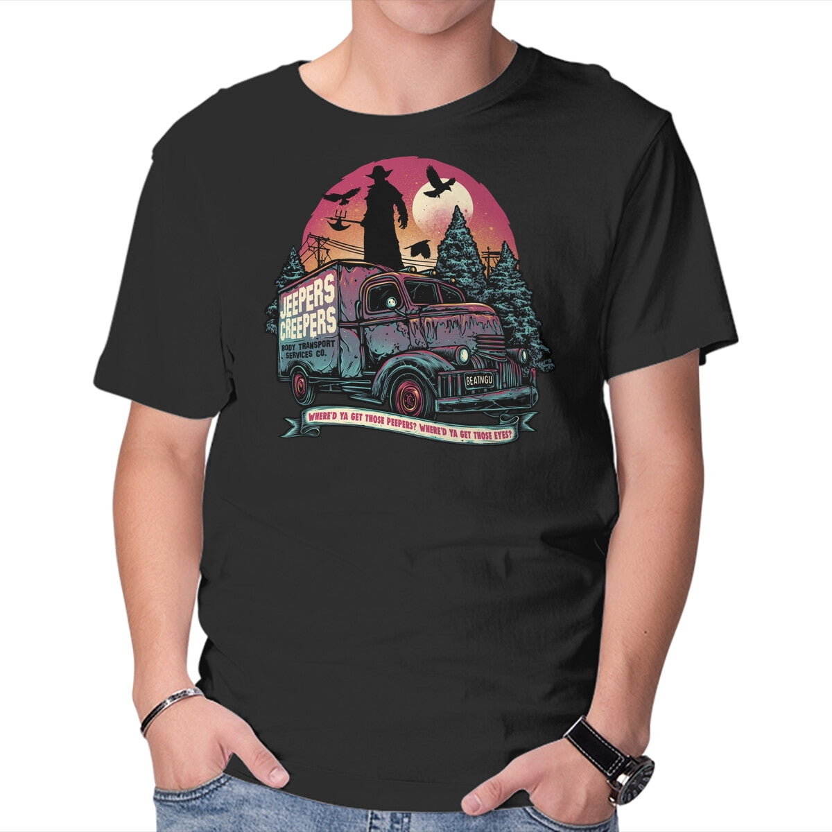 Creepers Transport Service Unisex T-Shirt Tee Sweatshirt Hoodie Tank ...