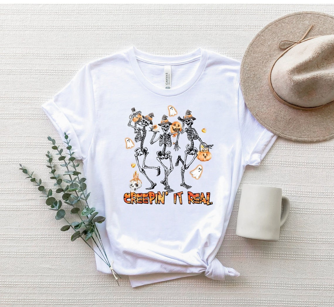 Creepin' It Real Shirt, Creep It Real Dancing S Shirt, Shirt, Fall T ...