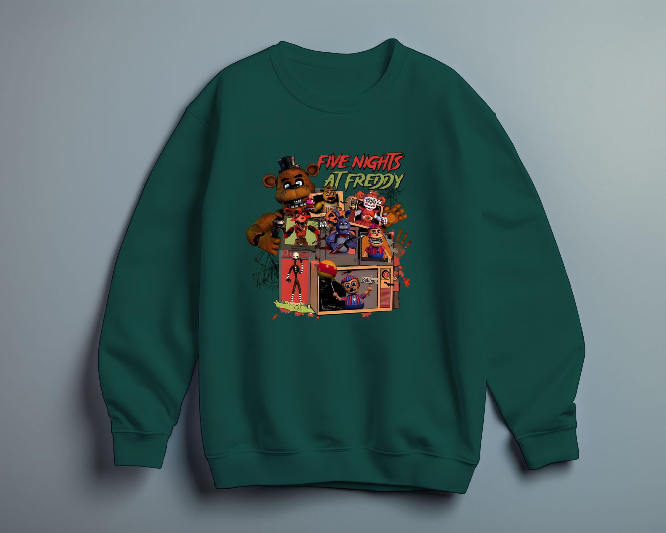 Creepy Animatronic Horror Shirt, Spooky Night Creature Shirt ...