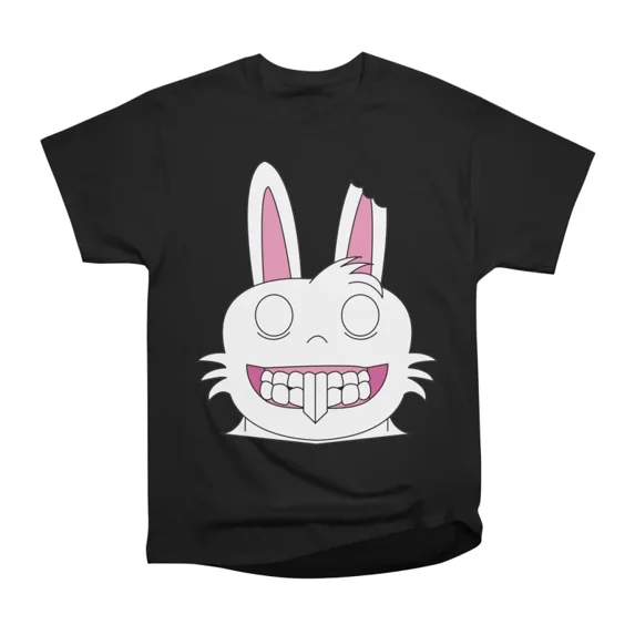 Creepy Bunny T-Shirt Tee Gift For Him Merch For Her Apparel For Friend ...