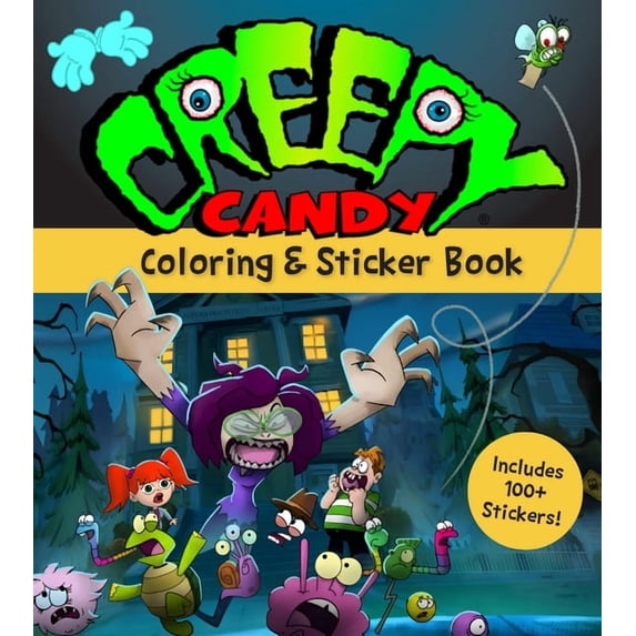 Creepy Candy Coloring & Sticker Book: The Official Coloring Book of the ...