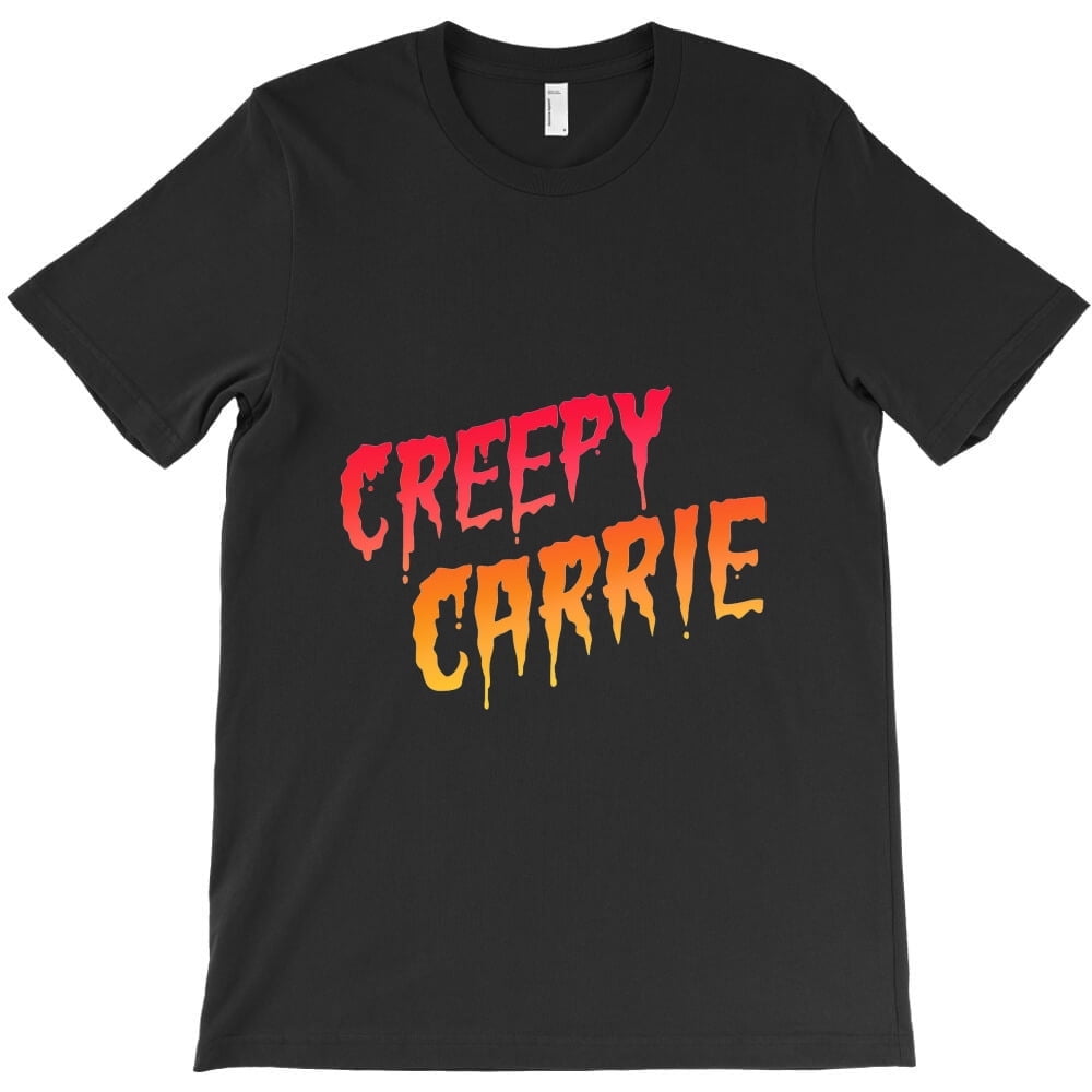 Creepy Carrie, Funny Classic Horror Movie Parody Graphic Tee, 80s H5595 ...