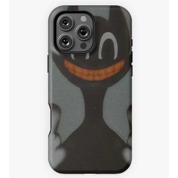 Creepy Cartoon Cat Horror Monster GA1470 Phone Case for iPhone 11 to 17 ...