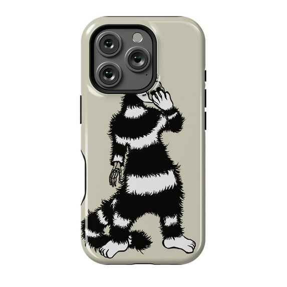 Creepy Cat Creature Dark Mask Fantasy Cartoon Phone Case 11 12 13 14 15 ...